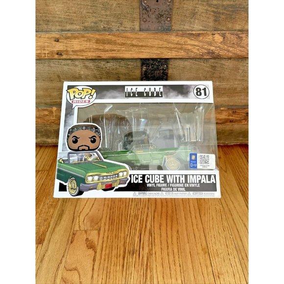 Funko | Toys | Funko Pop Rides Ice Cube In Impala Vinyl Figure W Ice ...